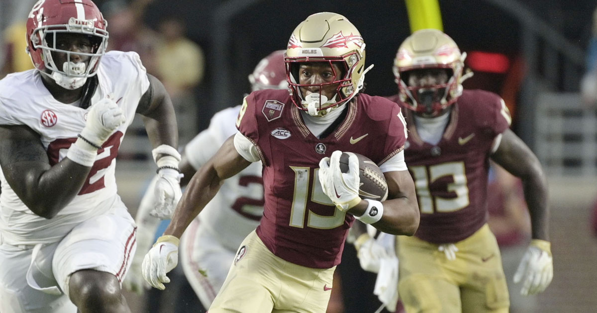 FSU WR Micahi Danzy shows off more than just blazing speed