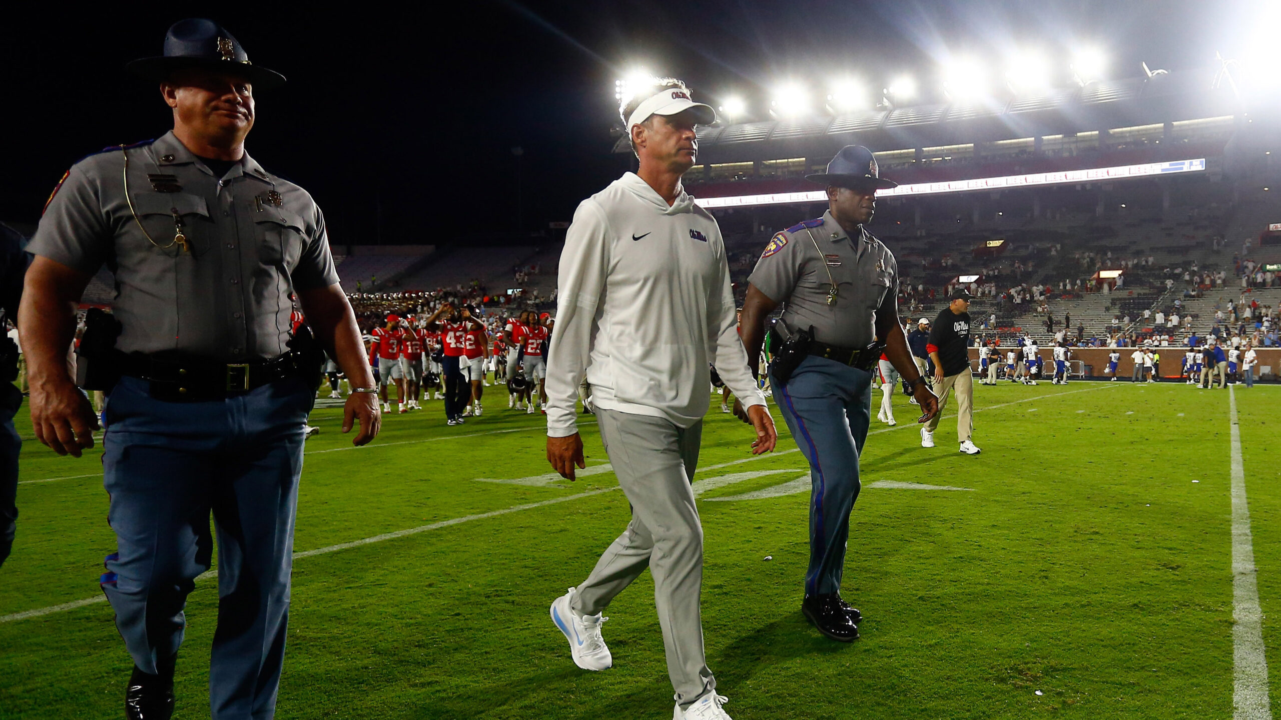 Lane Kiffin saw 'life flash in front' of him watching trailer for special