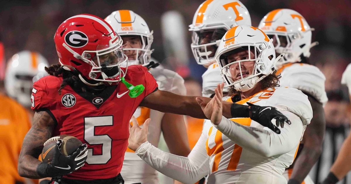 Georgia at Tennessee odds: Early point spread updated, How to Watch - On3