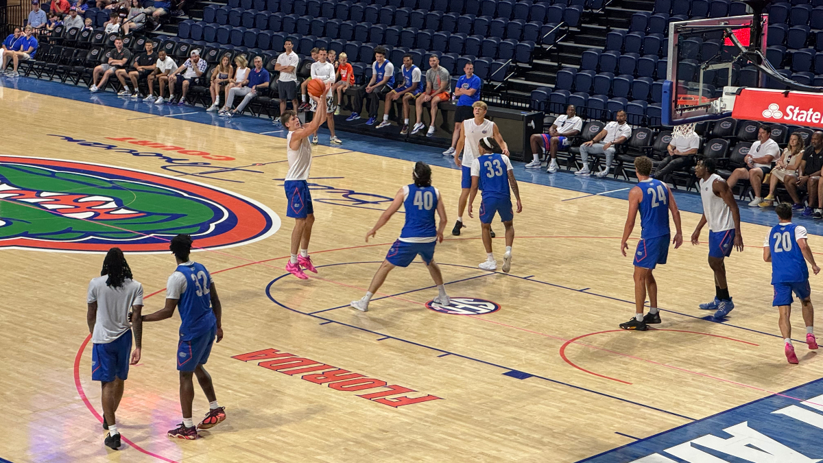 Walter Clayton Jr. Will Richard practice with 2025-26 Florida Gators