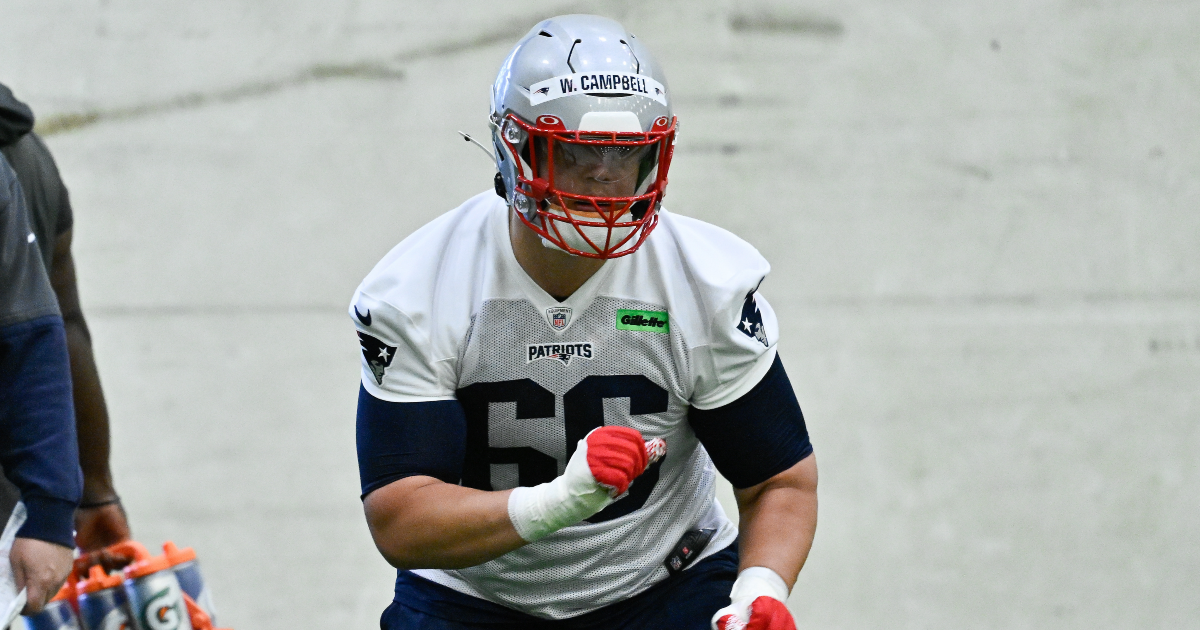 Will Campbell injury update: Patriots rookie status vs. Raiders ...