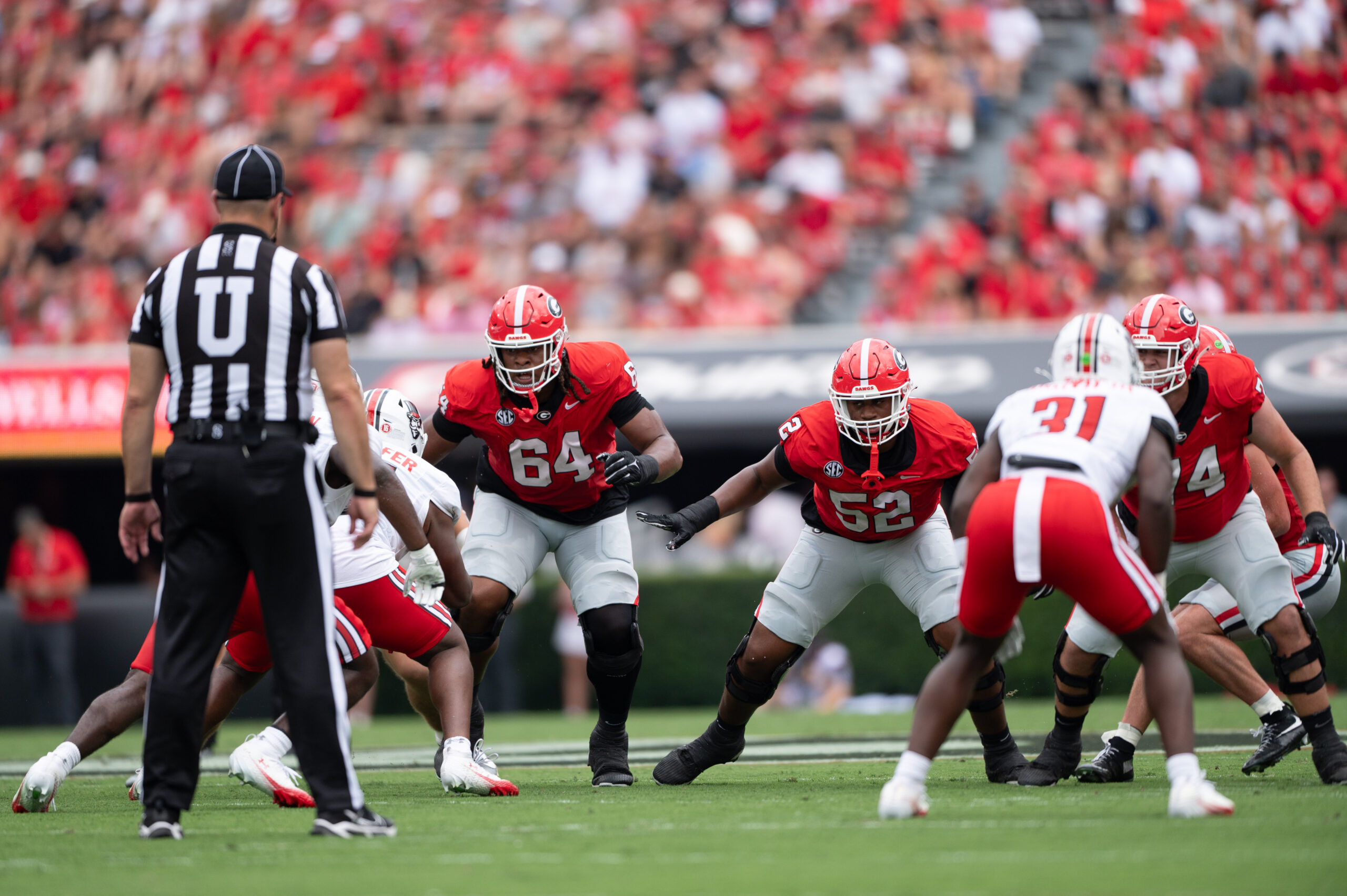 Georgia offensive line still searching for the right combination - On3