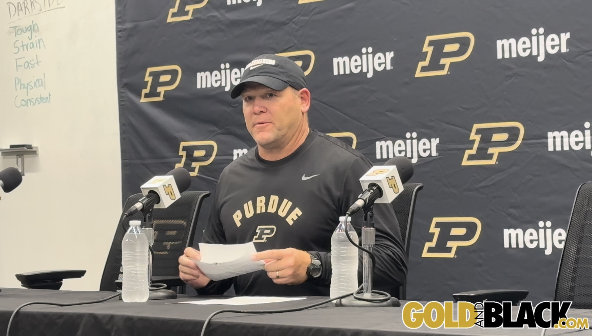 GoldandBlack.com video: Purdue coach Barry Odom after 34-17 win over ...