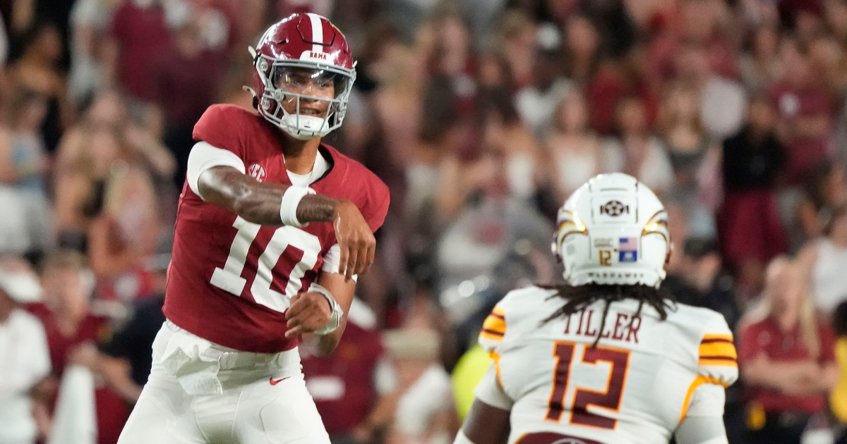 Why Alabama gave Austin Mack one second-quarter drive vs. ULM