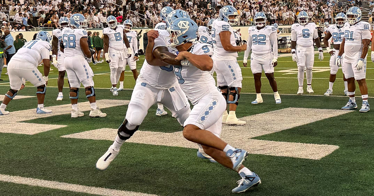 UNC Pregame Depth Chart Vs. Charlotte - On3