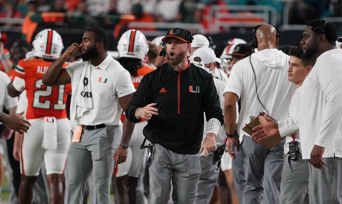 Miami Hurricanes DC Corey Hetherman game week thoughts
