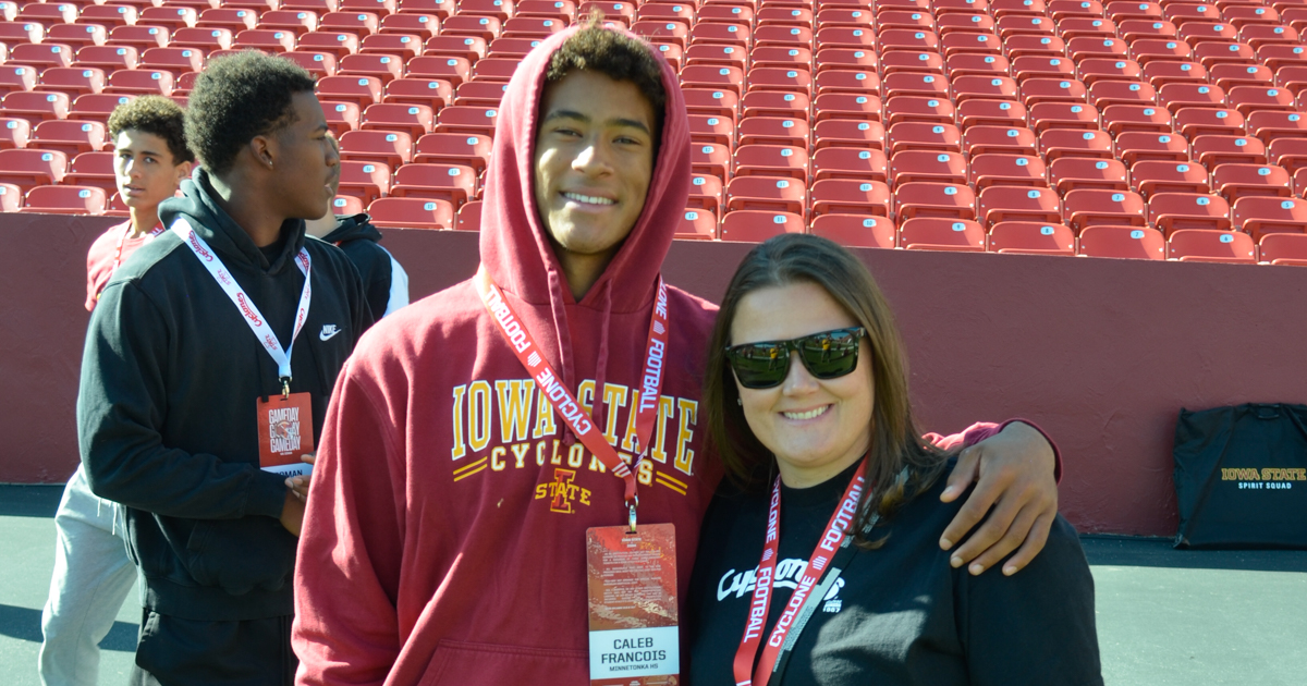 Weekend visit solidifies Francois’ signing to Iowa State under new ...