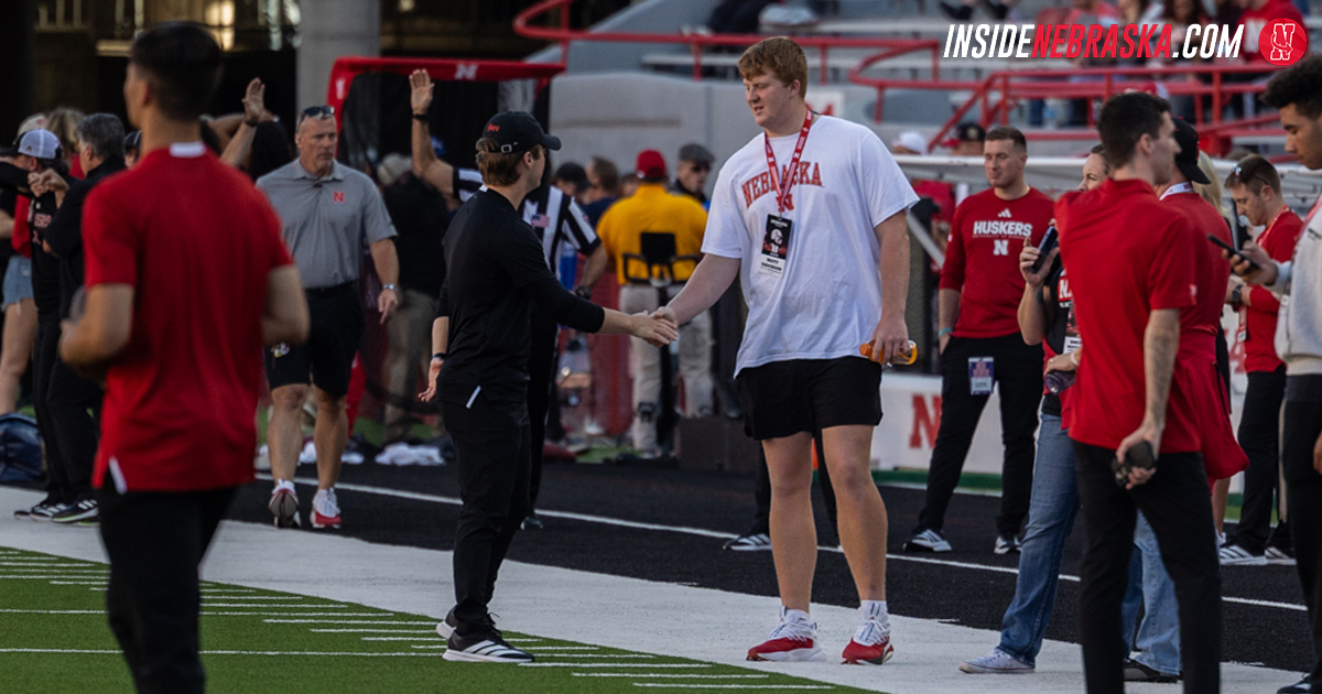 Nebraska setting the pace for in-state legacy OL Matt Erickson - On3
