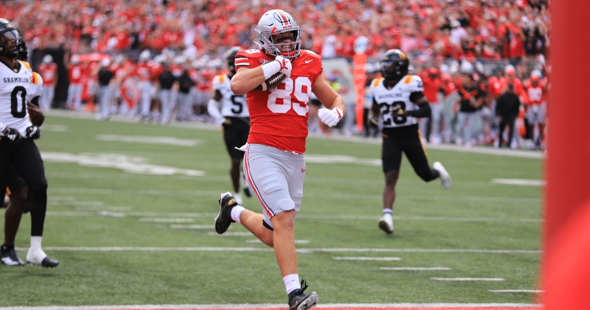 Buckeyes already flexing, utilizing impressive depth at tight end - On3