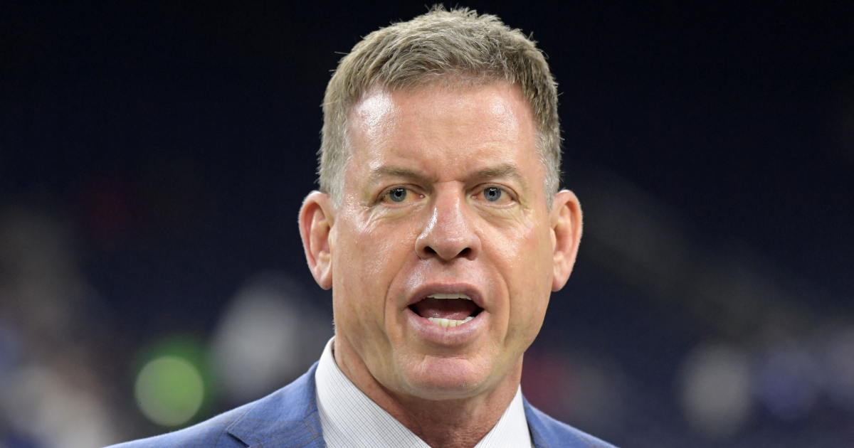 Troy Aikman, Russell Yurk call out officials over controversial PI on ...