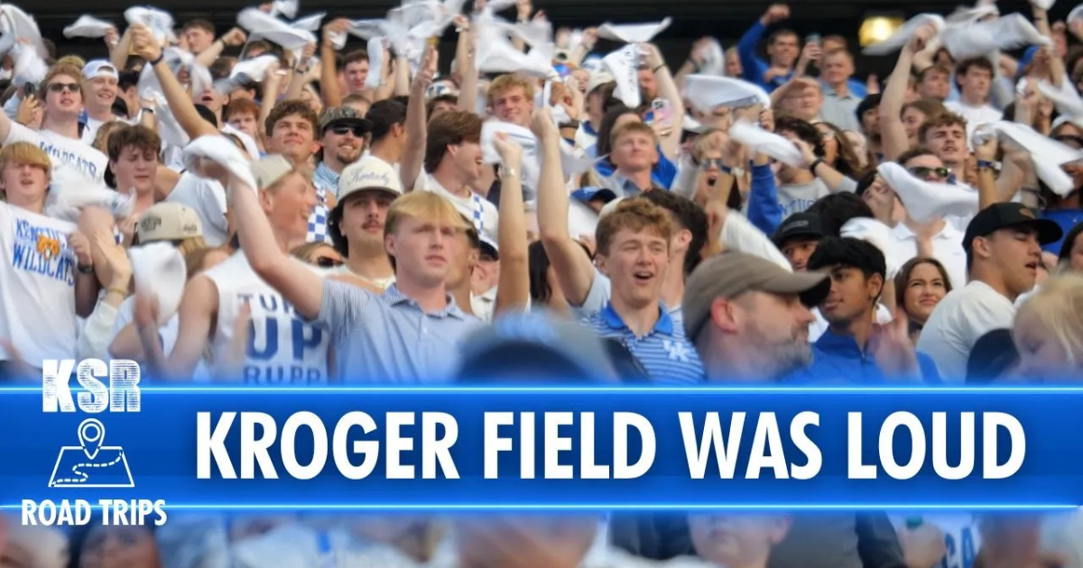 WATCH: Kentucky fans had Kroger Field ROCKING vs. Ole Miss | KSR Roadtrips