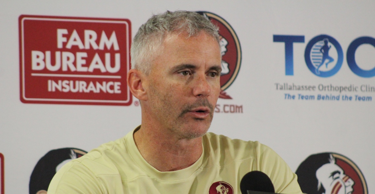 Mike Norvell interview following Tuesday FSU bye week practice