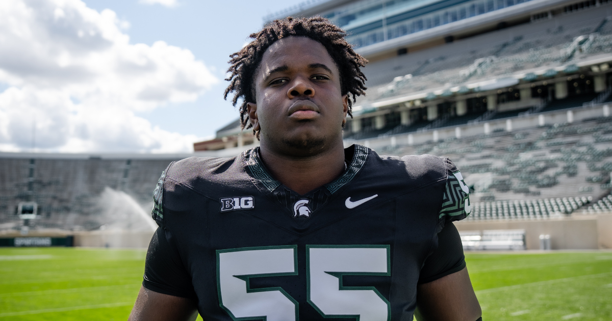 Florida DL Frederic Sainteus in-depth on Michigan State official visit
