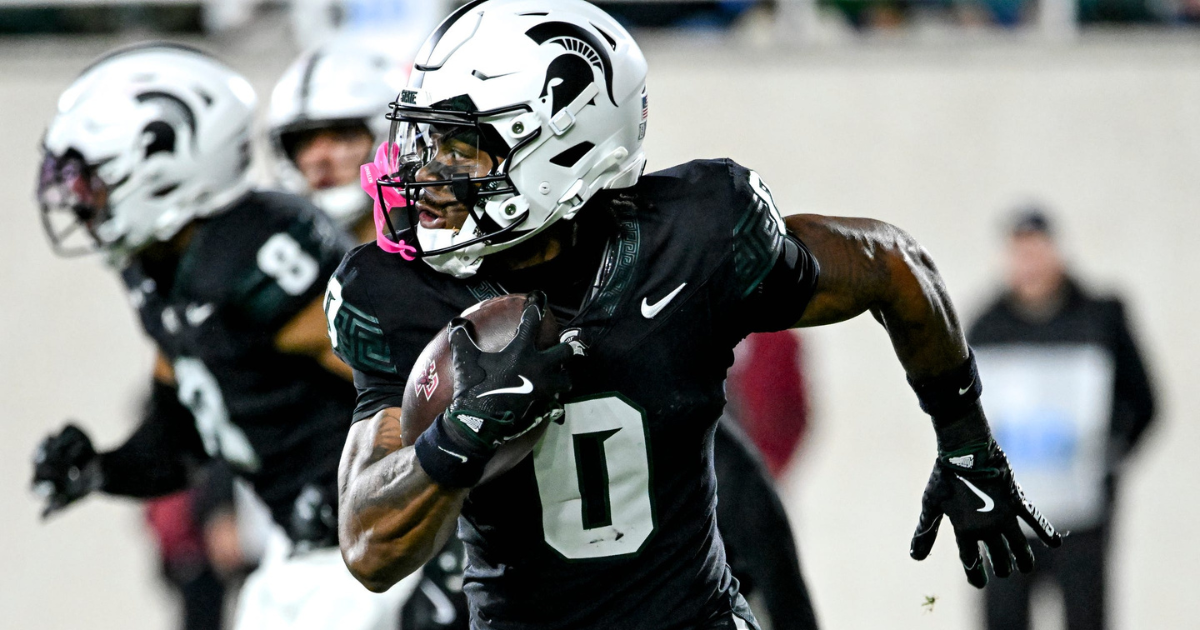 Michigan State WR Alante Brown embracing special teams role