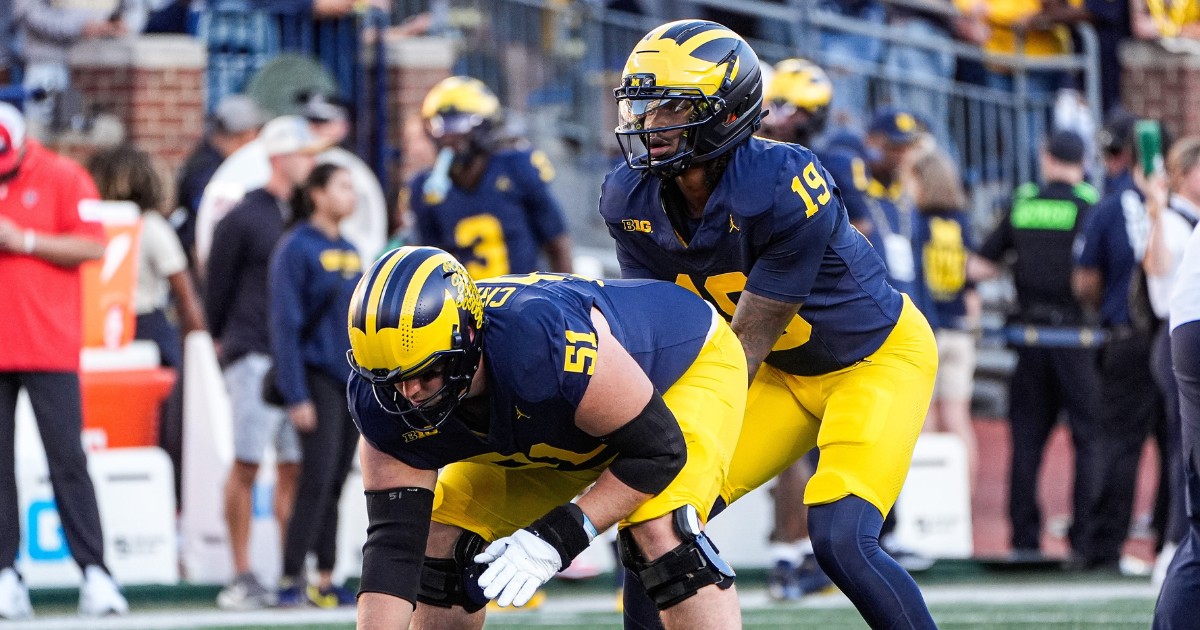 Michigan football: Jaden Mangham, Greg Crippen press conference