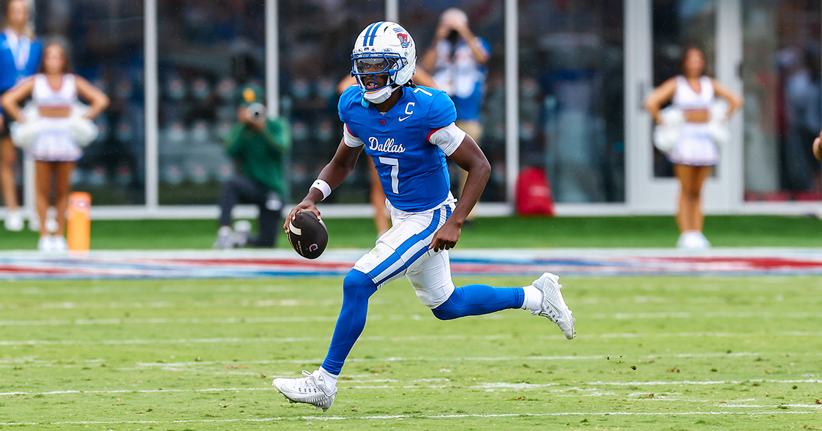 Kevin Jennings injury update: SMU QB trending toward being ready vs ...