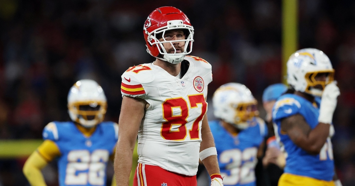 Xavier Worthy injury: Travis Kelce takes blame for Kansas City Chiefs ...