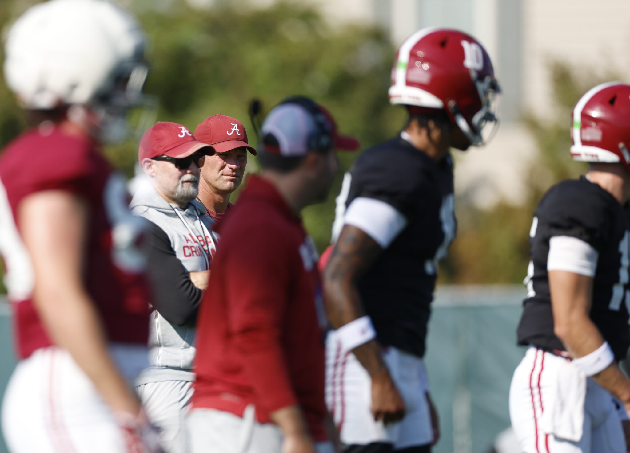 Photos: Alabama hits field for second practice of Wisconsin week