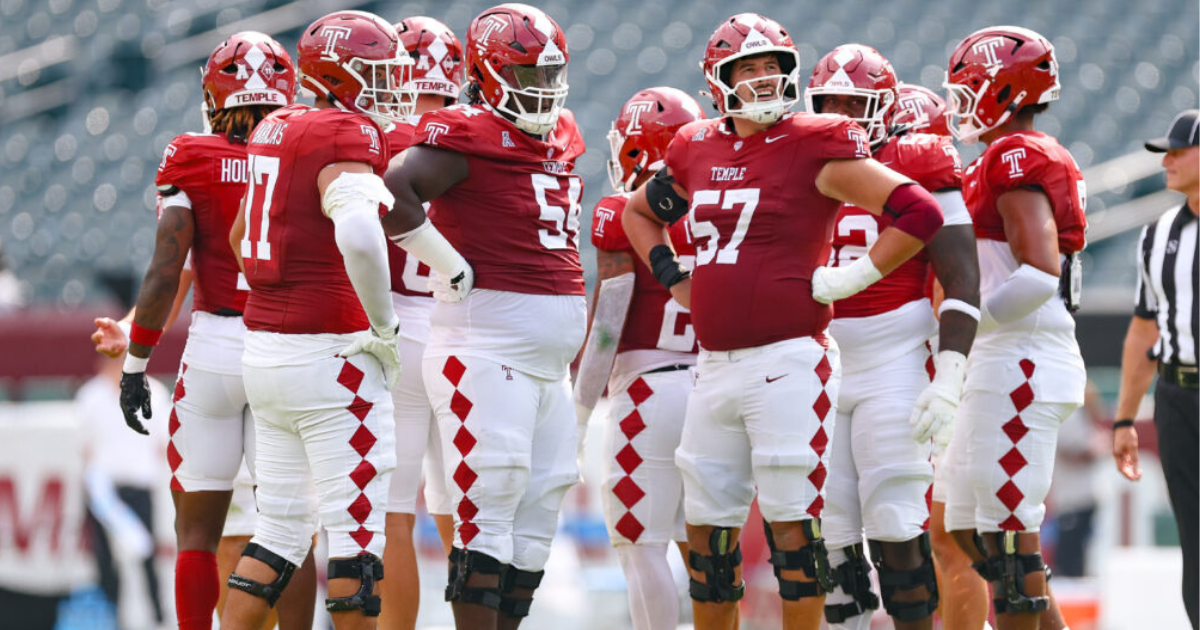 Temple OL strives to "get better every week" - On3