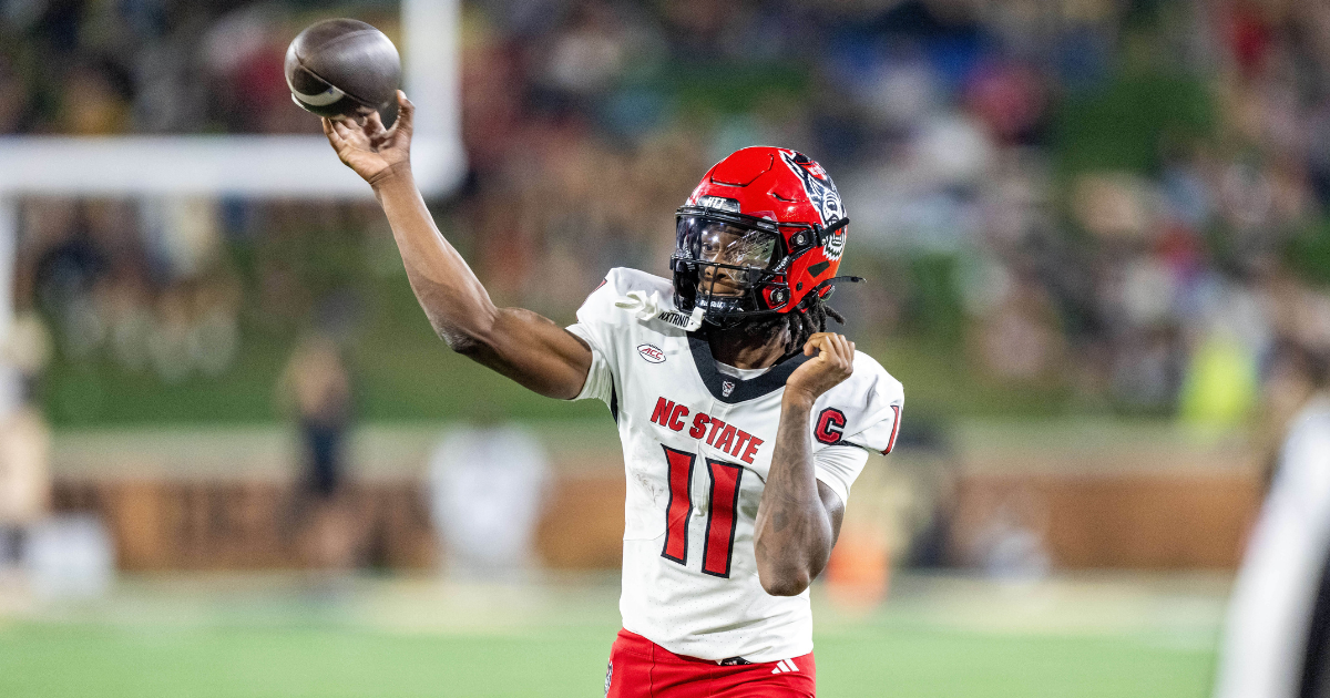 NC State QB CJ Bailey continues to blossom in red zone as offense ...