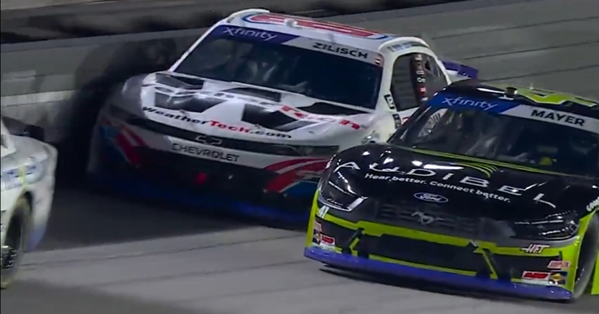 Haas Factory reacts to NASCAR suspending Sam Mayer, names replacement ...