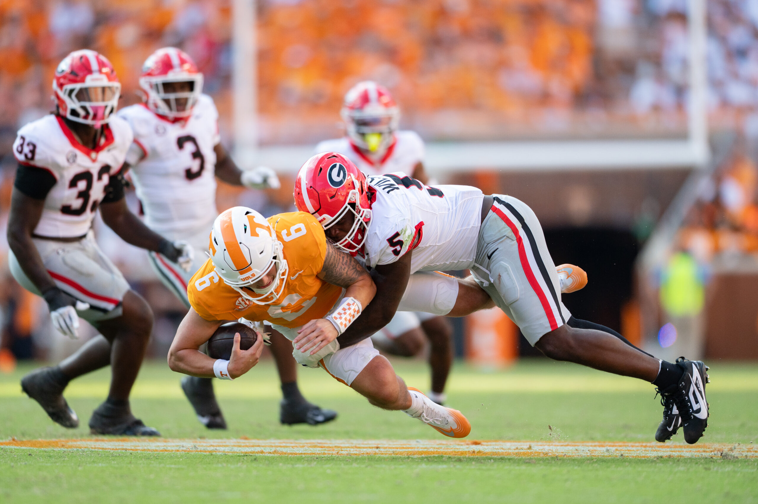 Georgia defense survives issues, comes up big to beat Tennessee - On3