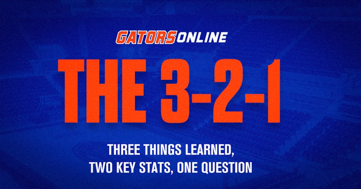3-2-1: Dissecting another mind-boggling Florida Gators loss