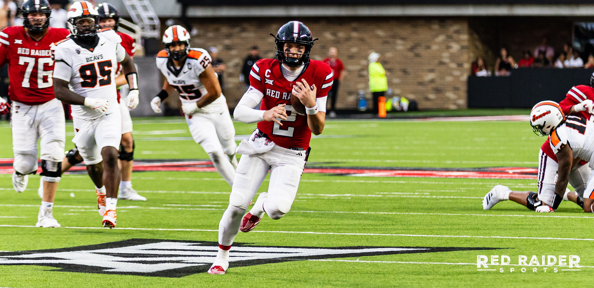 Sights & Sounds:No.21 Texas Tech's 45-14 Win Over Oregon State
