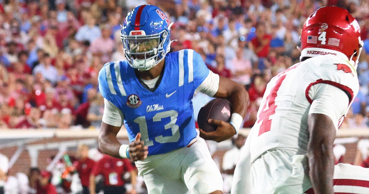 Ole Miss QB Austin Simmons entering NCAA Transfer Portal - On3