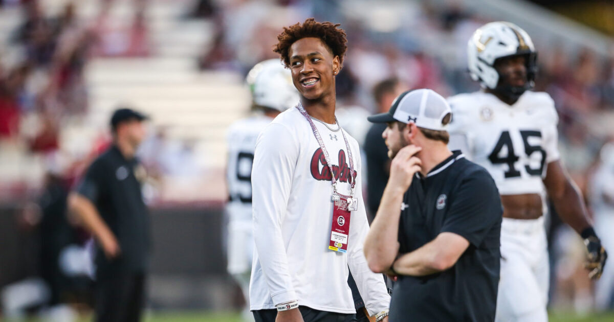 Elite EDGE target K.J. Green sets South Carolina official visit - On3