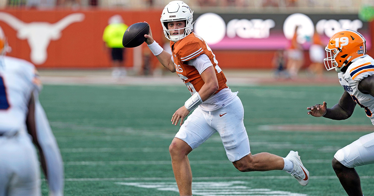 Greg McElroy reacts to fans booing Arch Manning, reveals areas Texas QB ...