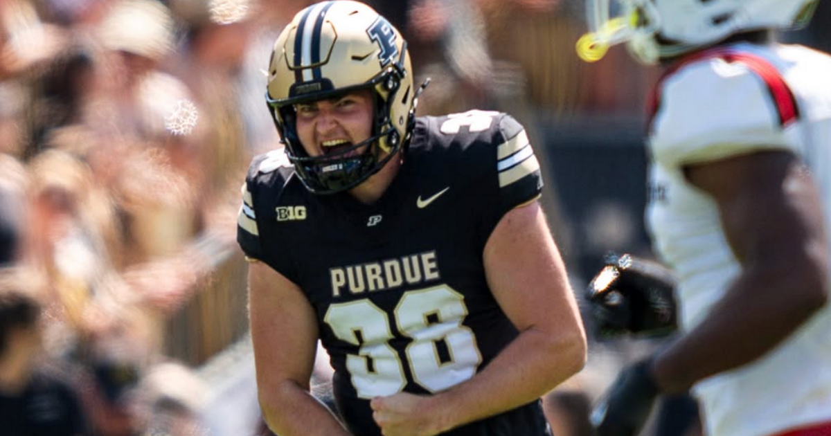 Purdue punter Jack McCallister's silver cleats have produced golden ...