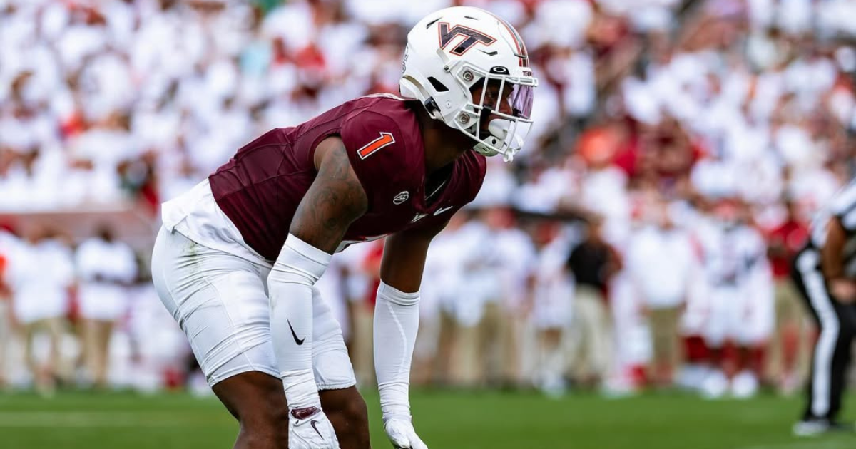 Virginia Tech transfer CB Dante Lovett hearing from slew of Power 4 ...
