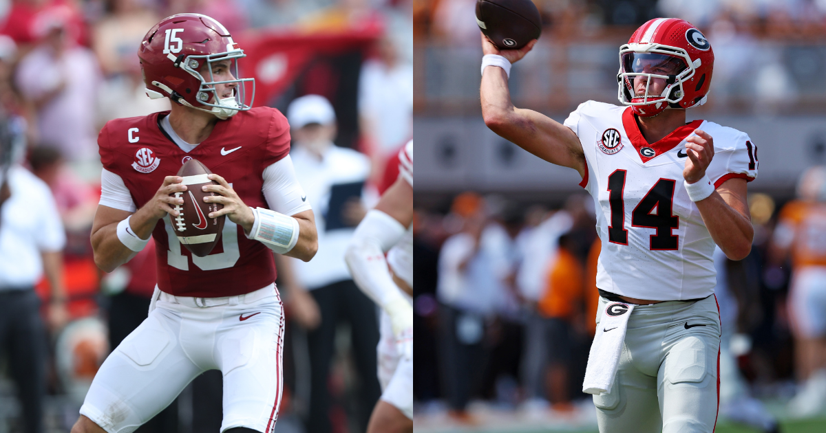Alabama, Georgia coaches preview upcoming QB battle in Athens