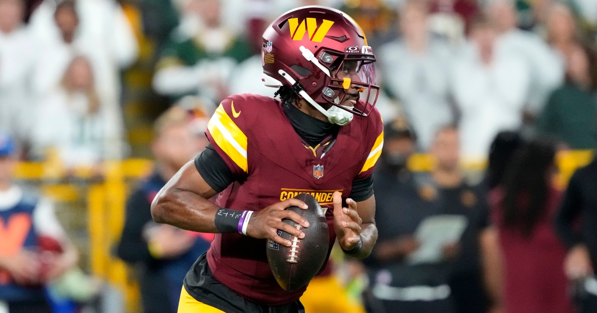 Jayden Daniels injury update: Commanders QB's Thursday practice status revealed - On3