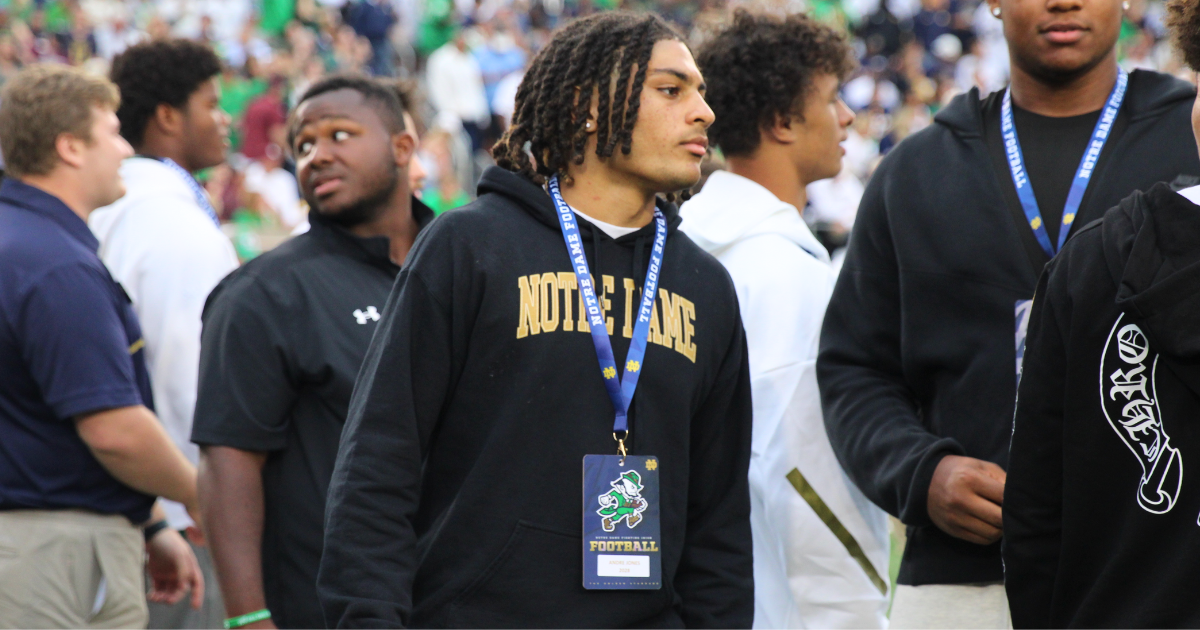 Notre Dame visit stands out to Irish legacy Andre Jones
