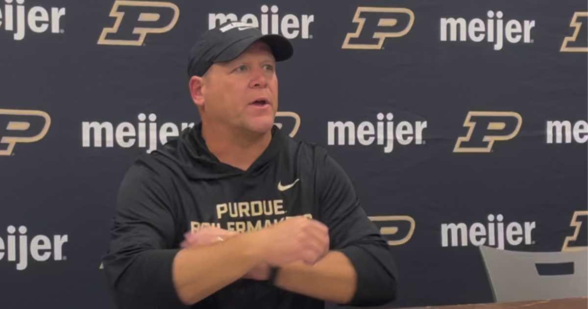 Video: Purdue coach Barry Odom, Nitro Tuggle, Mani Powell, Ryan Browne ...