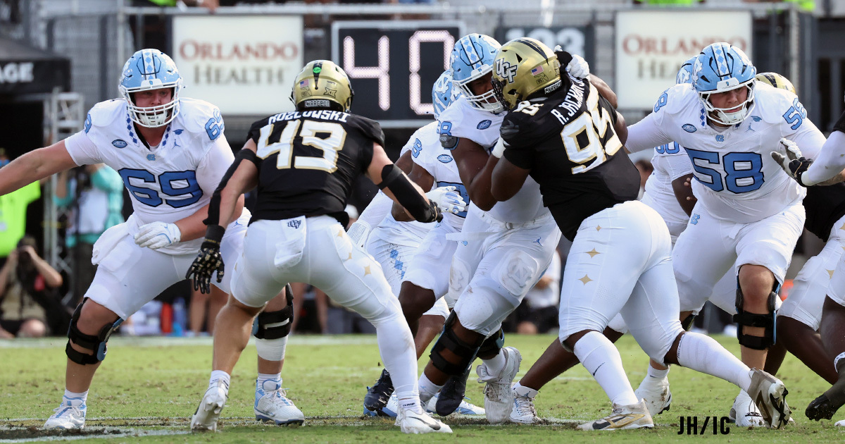UNC's Snap Counts vs. UCF - On3