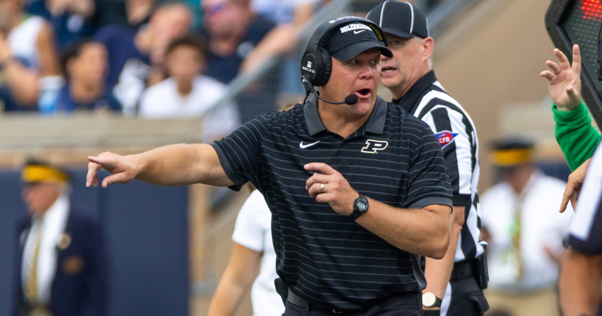 Everything Purdue coach Barry Odom said after losing to Notre Dame football
