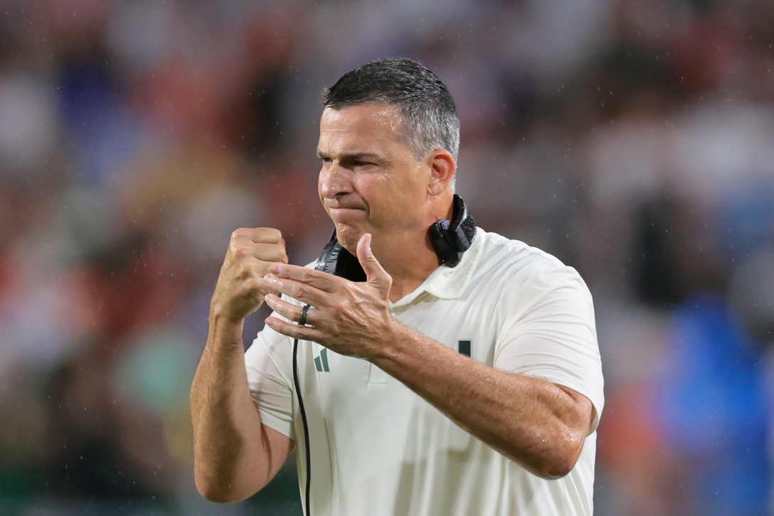 Miami Hurricanes coach Mario Cristobal game week thoughts