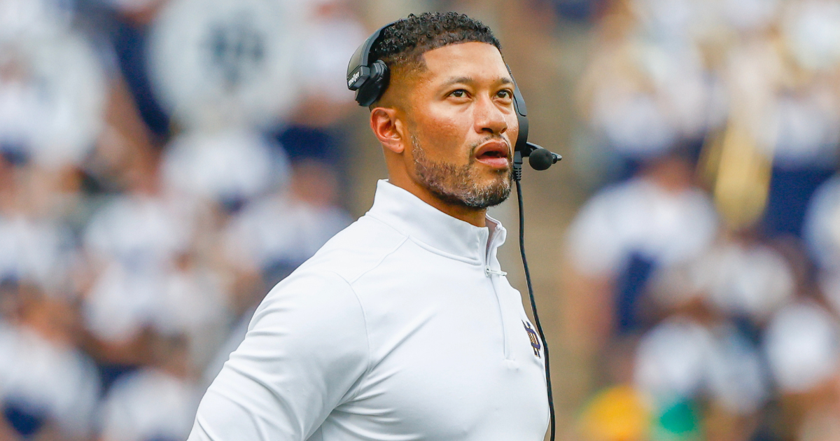 Where does Notre Dame football rank in the Week 5 AP poll?