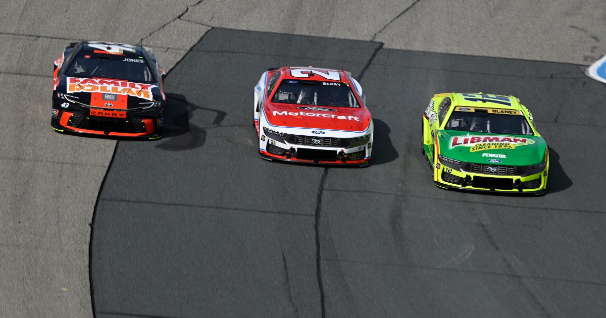 Ryan Blaney 'exhausted' after holding off Josh Berry to win at New ...