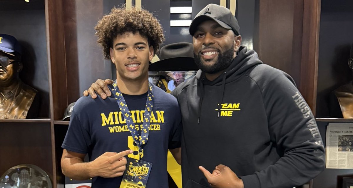 Michigan impresses touted WR Quentin Burrell - On3