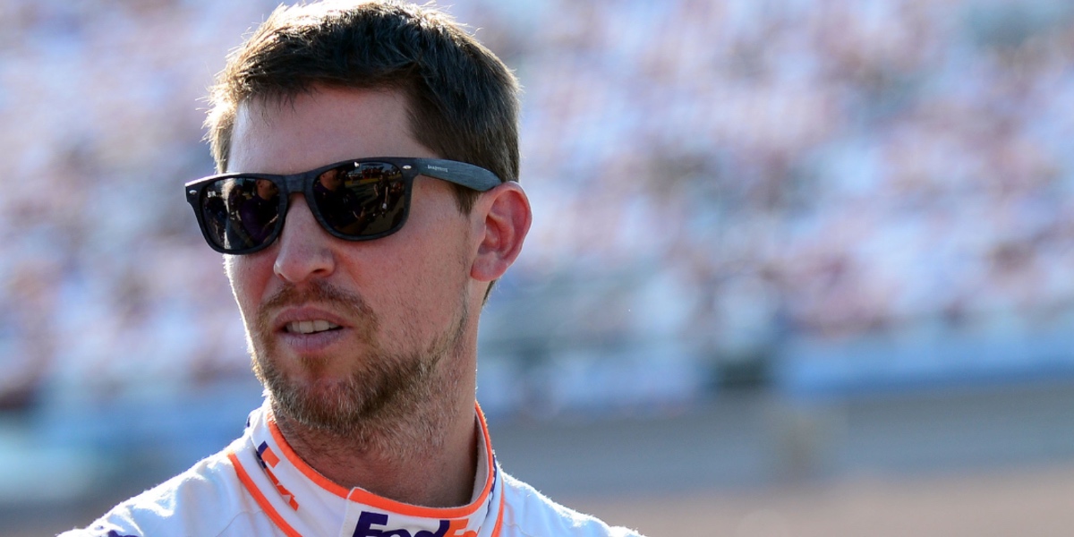 Denny Hamlin reacts to Chris Gabehart claiming Penske is 'untouchable ...