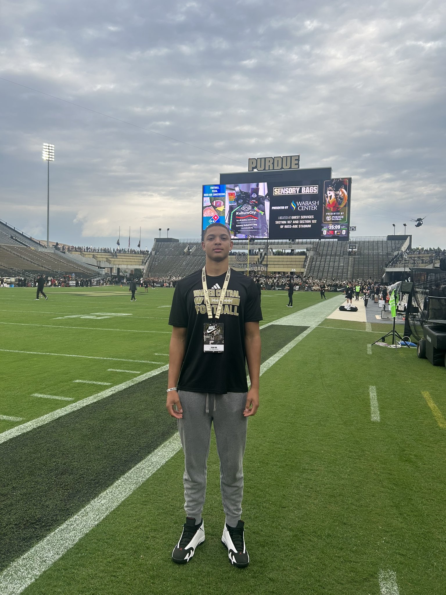 Rising 2027 in-state linebacker Sean Fox recaps Purdue visit - On3