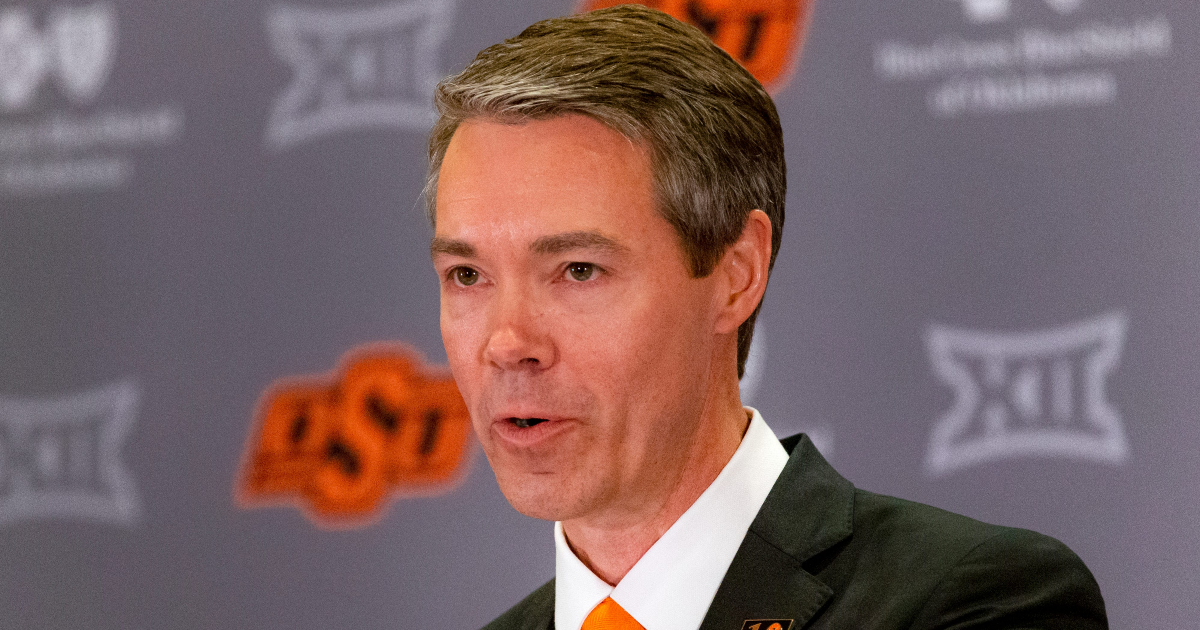 Oklahoma State AD Chad Weiberg disputes reported contract extension ...