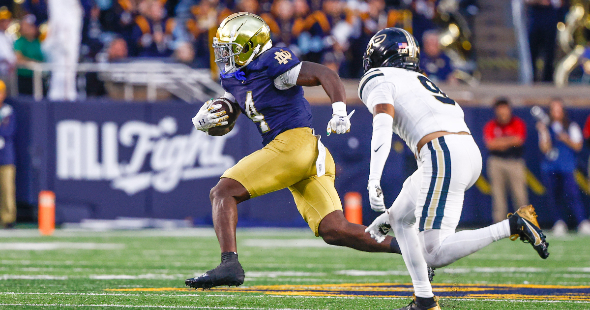 'We love it': Notre Dame wide receivers embrace blocking roles - On3