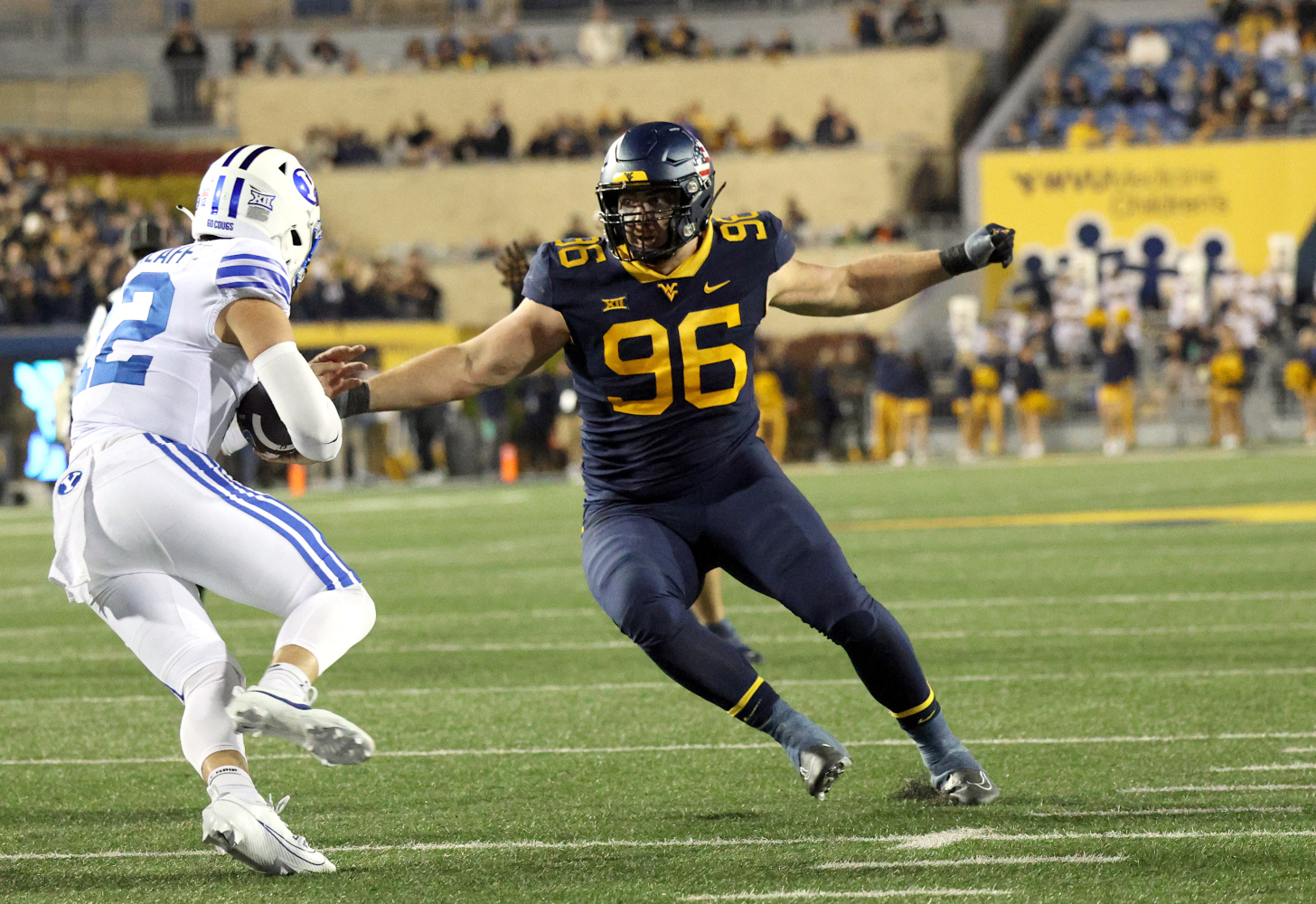 Comparing the Rivals recruiting rankings for the two-deeps of WVU and ...