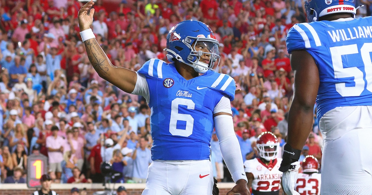 Trinidad Chambliss expected to start for Ole Miss vs. LSU as Austin ...