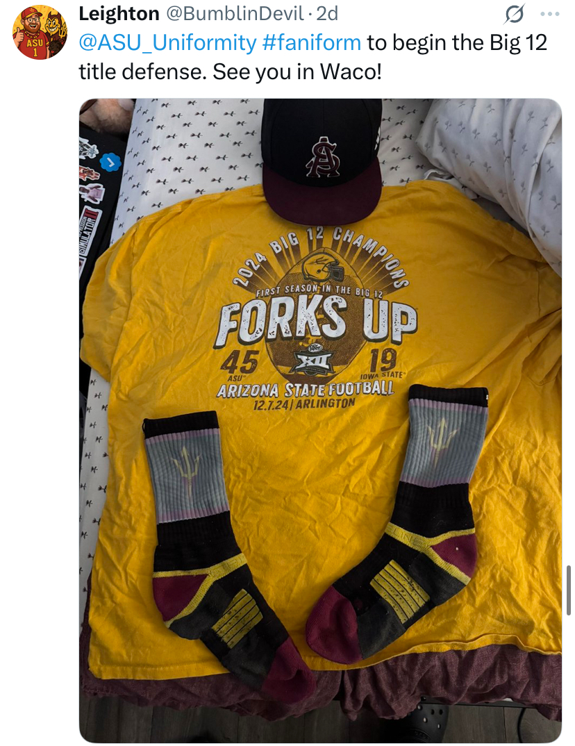 2025 Uniformity – Week 5: Sun Devils to Wear Blackout Uniform Against TCU